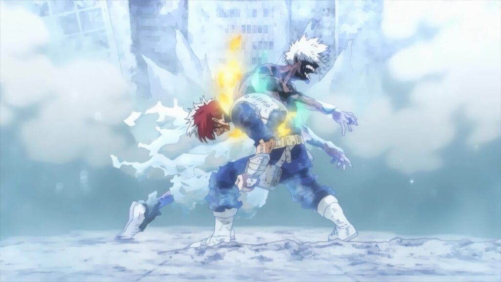 Dabi Vs Shoto Todoroki Twixtor Clips (My Hero Academia Season 7 ...